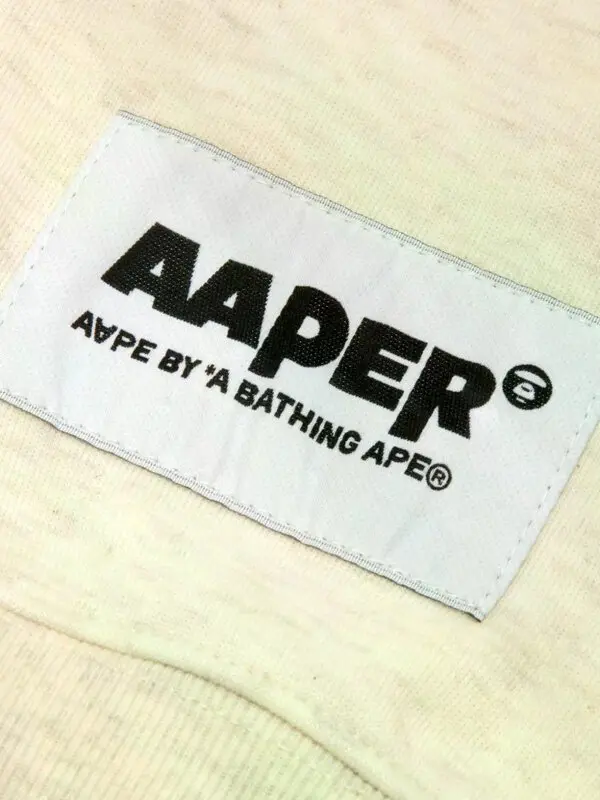 AAPE BY *A BATHING APE Aaper Logo-embroidered Hoodie