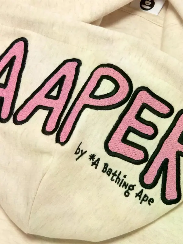 AAPE BY *A BATHING APE Aaper Logo-embroidered Hoodie