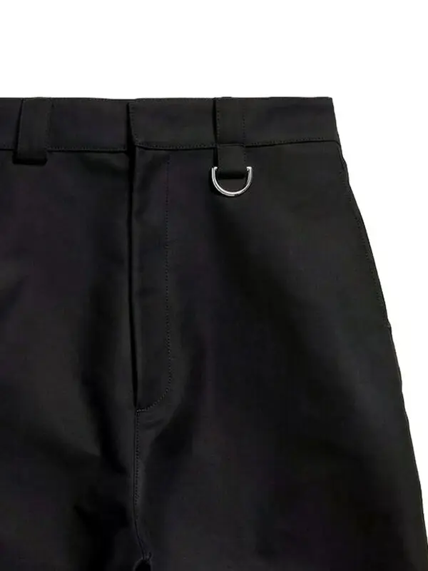 Balenciaga D-ring Wide-leg Trousers - Black