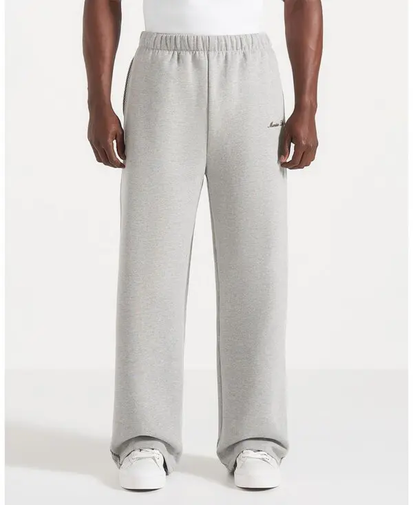 Manière De Voir Morgan Whipstitch Regular Joggers - Light Grey