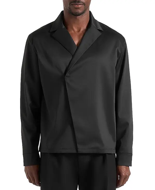 Manière De Voir Alban Tailored Double Breasted Shirt