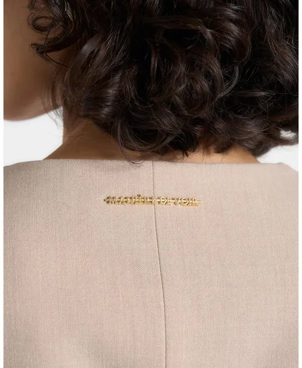 Manière De Voir Sierra Db Belted Blazer Dress