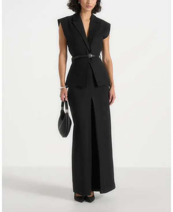 Manière De Voir Regine Maxi Skirt - Black