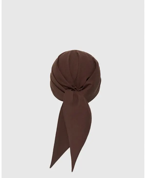 Manière De Voir Arianne Linen Cap - Brown