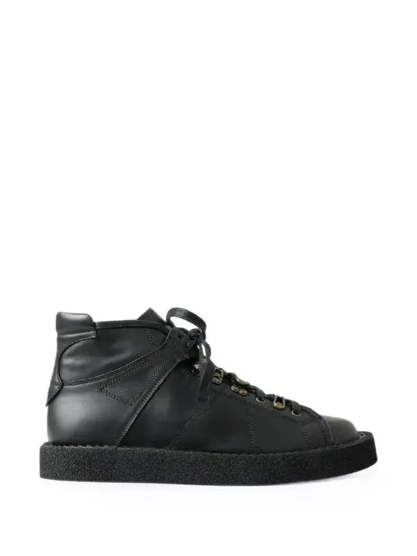 Dolce & Gabbana Lace-up Leather Sneakers
