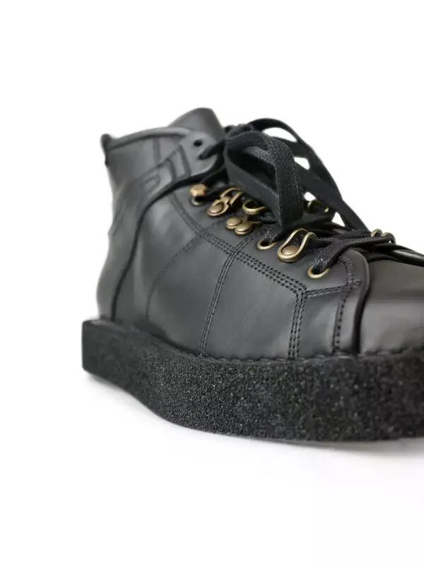 Dolce & Gabbana Lace-up Leather Sneakers