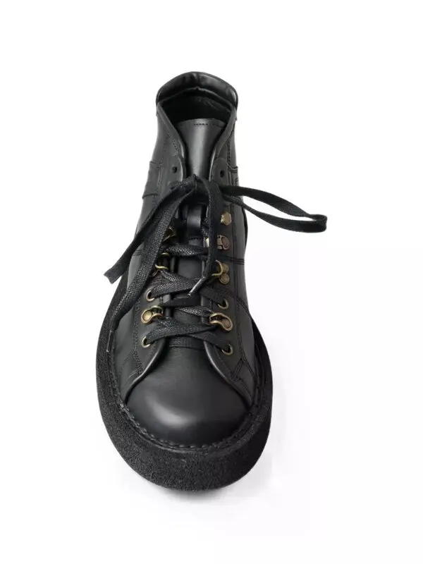 Dolce & Gabbana Lace-up Leather Sneakers