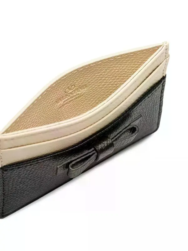 Valentino Garavani Vlogo Signature Bow Card Holder