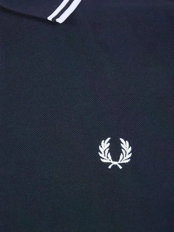 Fred Perry Twin Tipped Cotton Polo Shirt