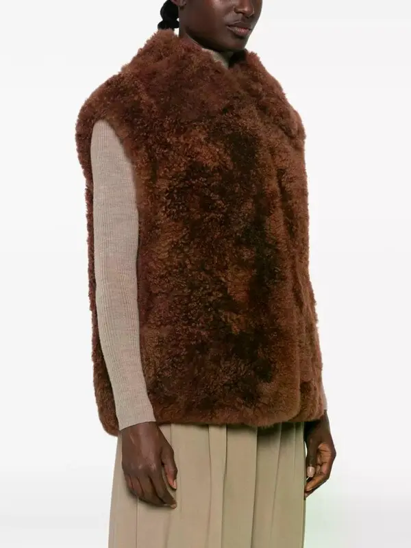 YVES SALOMON Shearling Gilet