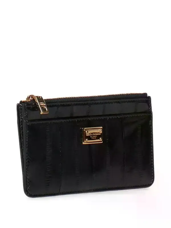 Dolce & Gabbana Logo-plaque Panelled Card Holder