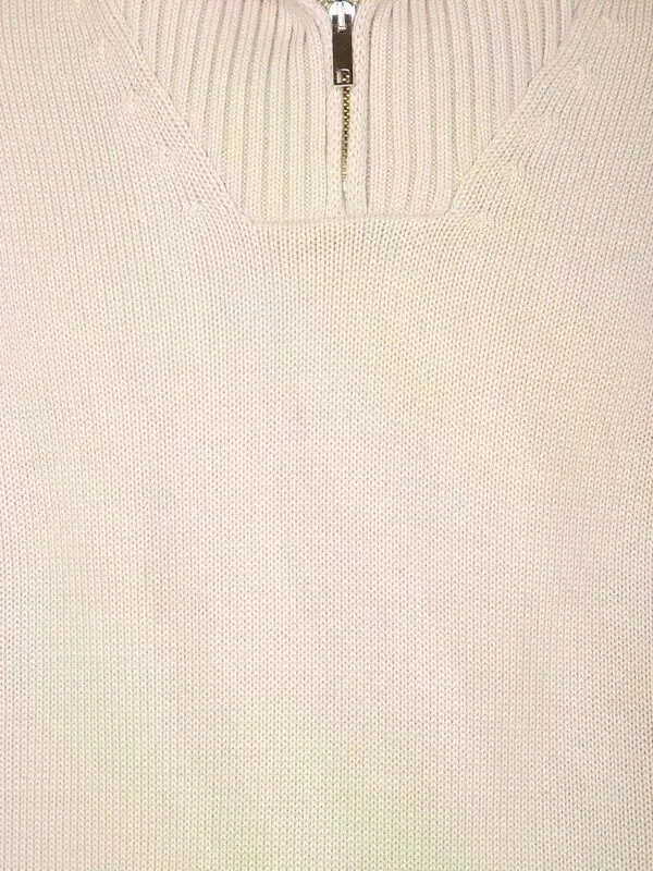 DANIELE FIESOLI Quarter-zip Knitted Sweater