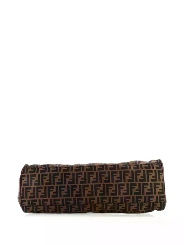 Fendi Bag Du Jour Zucca Canvas Medium Tote Bag