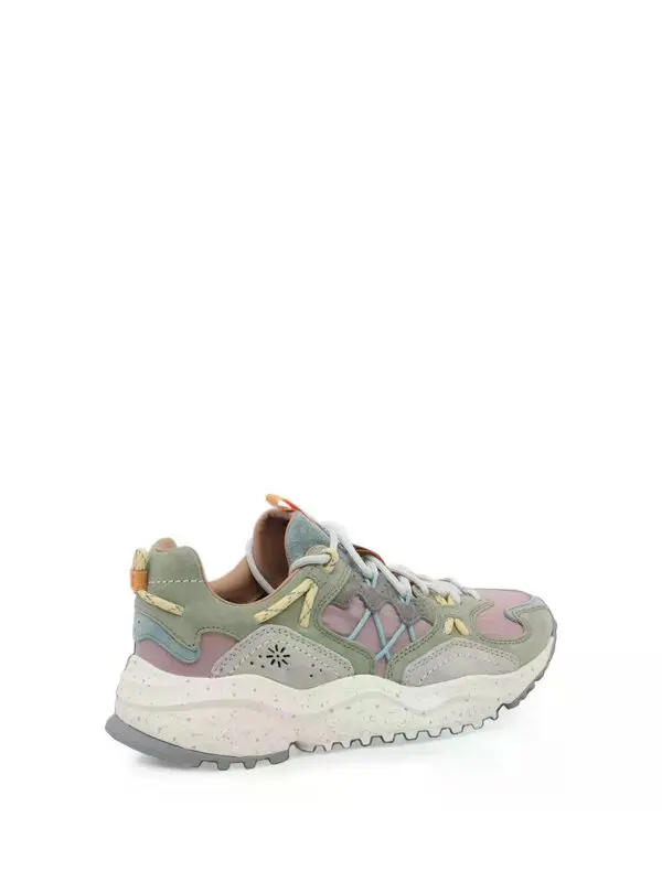FLOWER MOUNTAIN Yamabushi Suede-panelled Sneakers