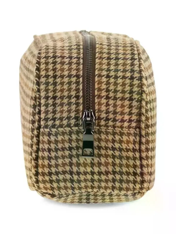 MC2 SAINT BARTH Westwood Houndstooth Wash Bag