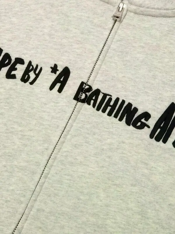 AAPE BY *A BATHING APE Graphic-print Zip-up Hoodie