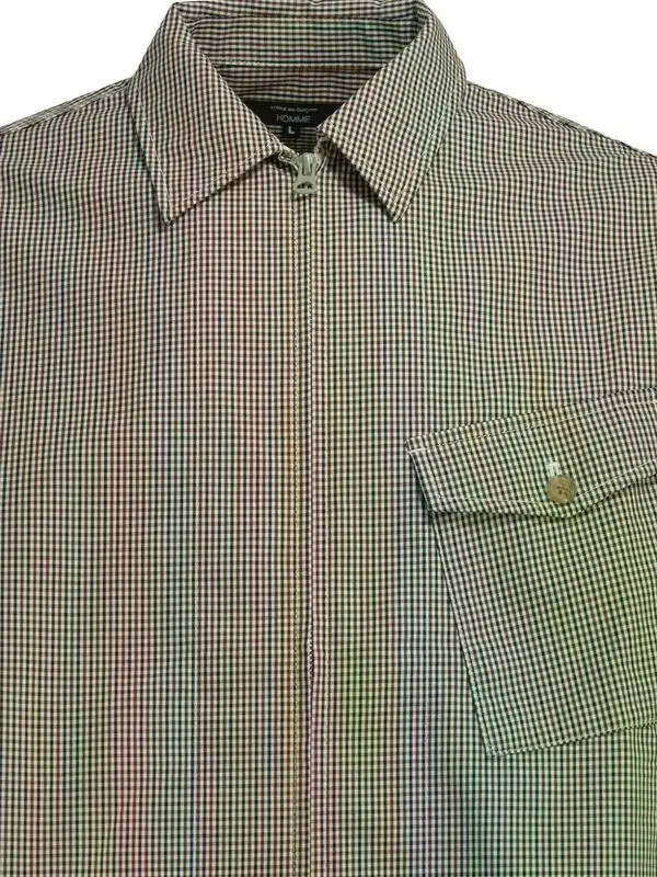 Comme Des Garçons Checkered Overshirt Jacket