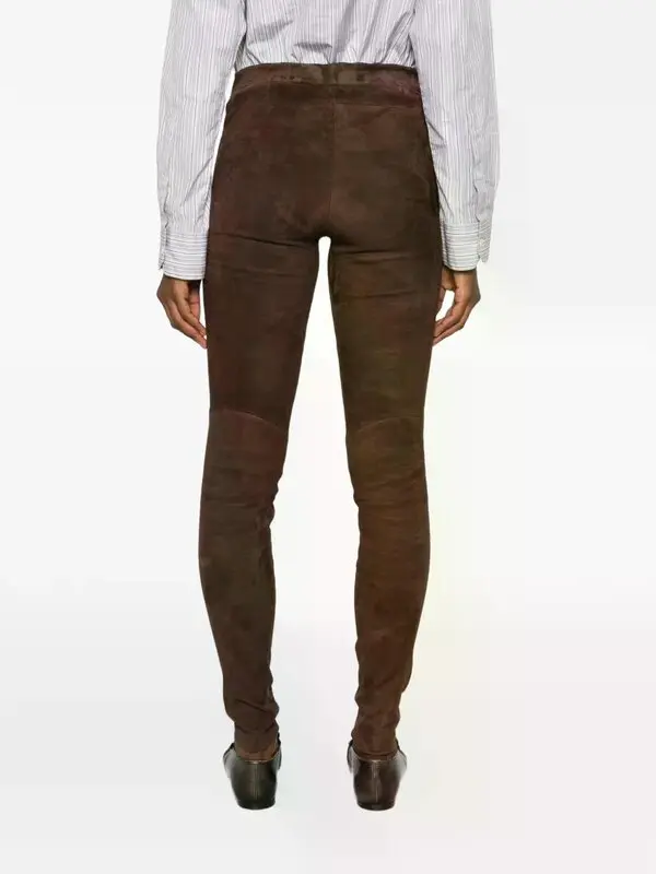 ARMA Suede Slim-fit Trousers