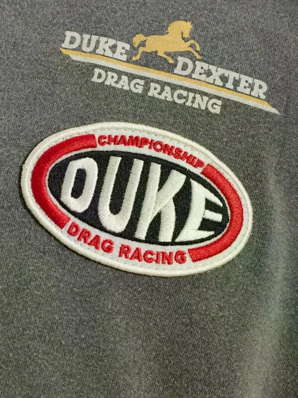 DUKE + DEXTER Dr4 Patch-detail Long-sleeve T-shirt