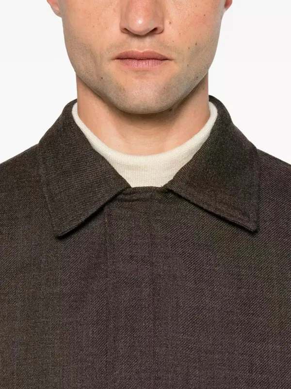 BRIGLIA 1949 Flap-pocket Elasticated-hem Jacket