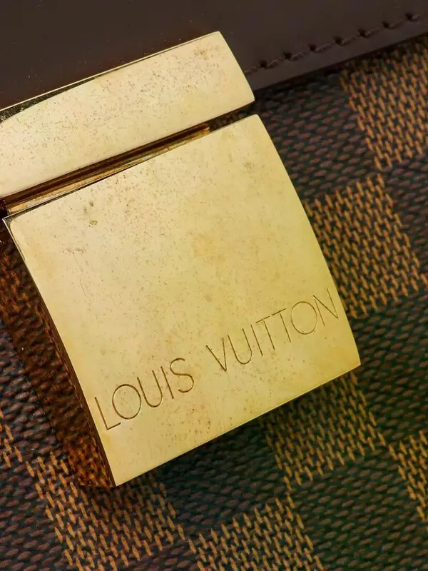 LOUIS VUITTON Altona Damier Ebene Briefcase