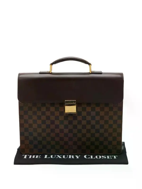 LOUIS VUITTON Altona Damier Ebene Briefcase