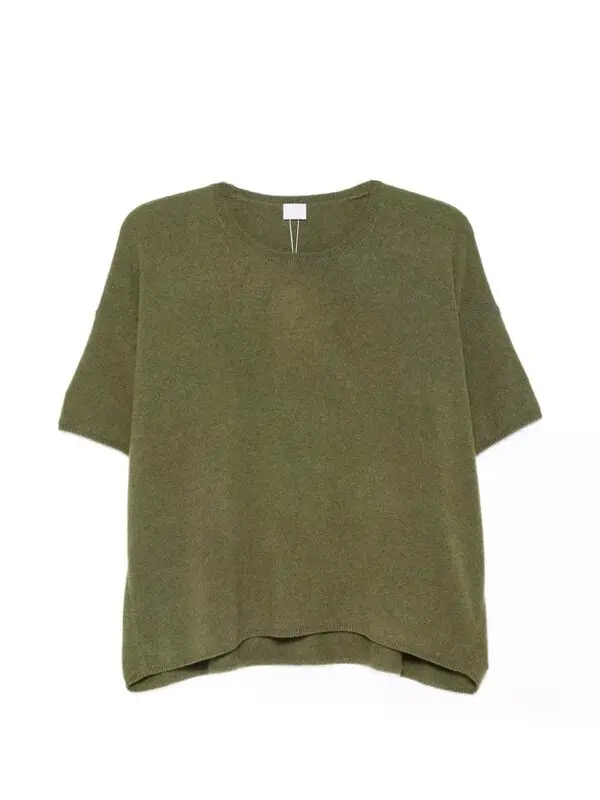 C.T.PLAGE Short-sleeve Cashmere Sweater