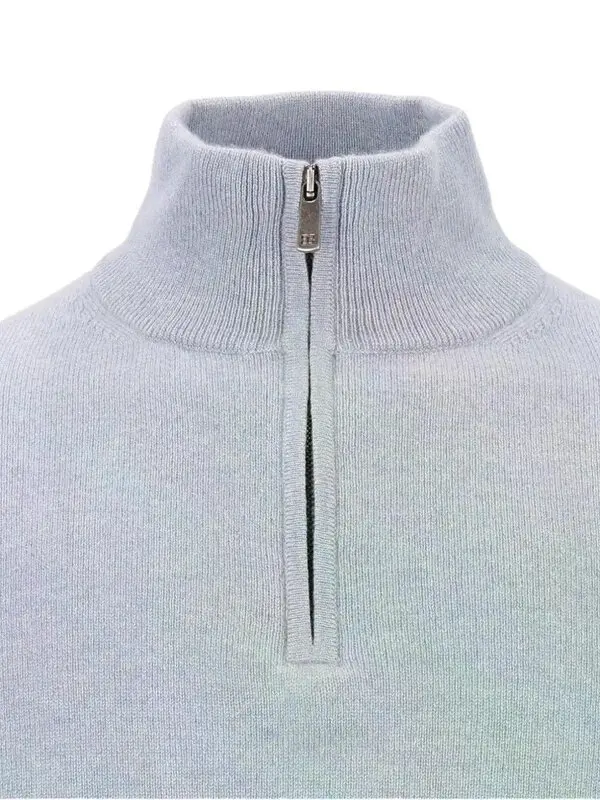 Eric Bompard Côme Zip-neck Cashmere Sweater