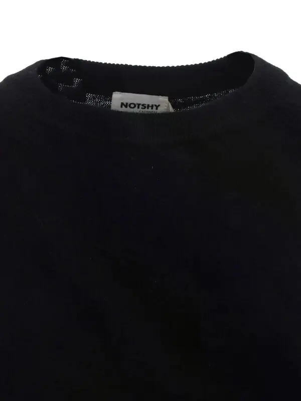 NOTSHY Lilou Short-sleeved Sweater - Black