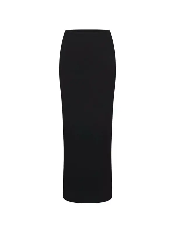 Eterne Soft-jersey Maxi Skirt - Black
