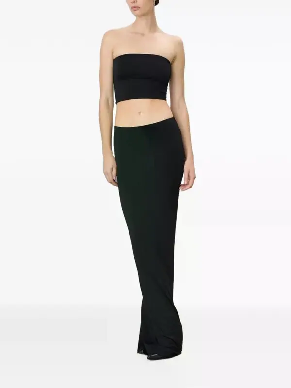 Eterne Soft-jersey Maxi Skirt - Black