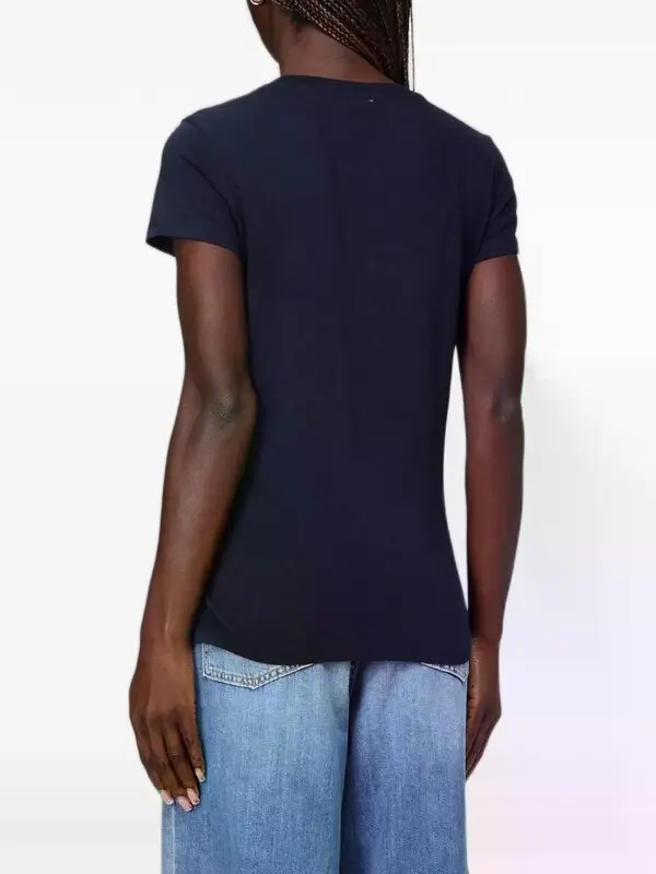 Armani Exchange Sequin-embellished T-shirt