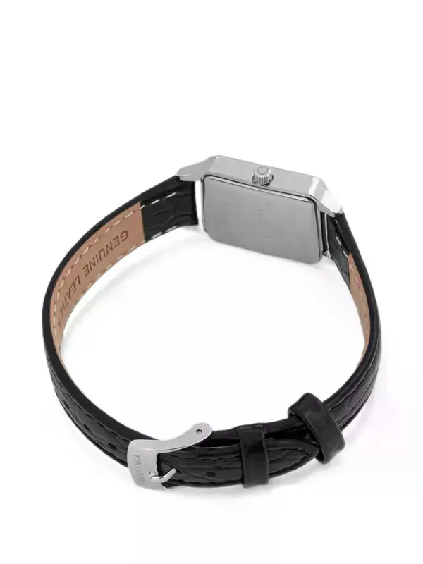 TRUSSARDI T-shape Square-face Leather-strap 28mm Watch