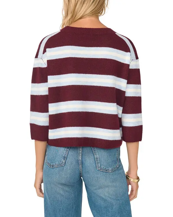 Vince Camuto Elbow Sleeve Crewneck Sweater