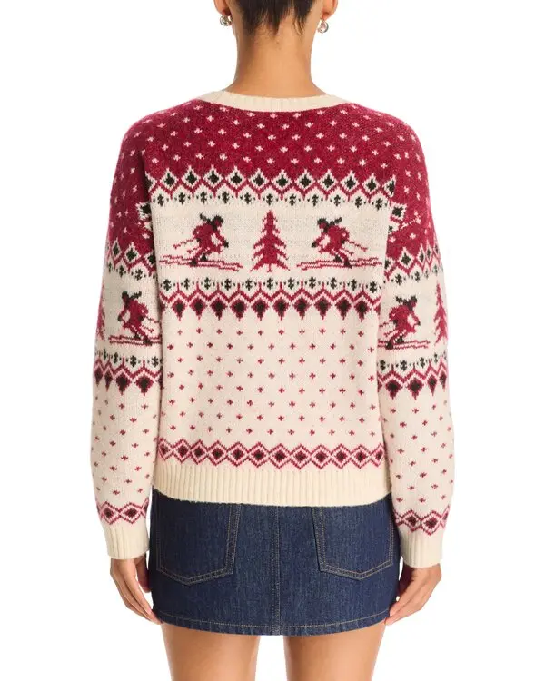 Aqua Fair Isle Skier Sweater Exclusive