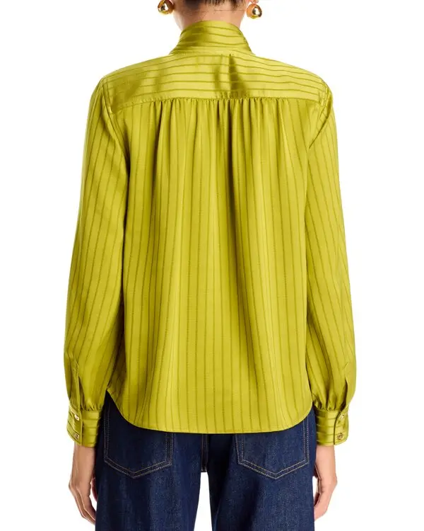Sonia Rykiel Paris Long Sleeve Bow Blouse
