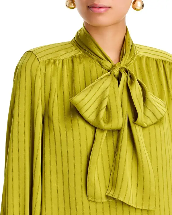 Sonia Rykiel Paris Long Sleeve Bow Blouse