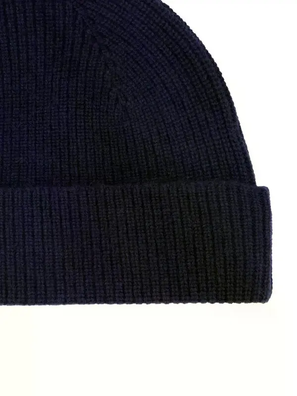 Zegna Ribbed-knit Beanie Hat