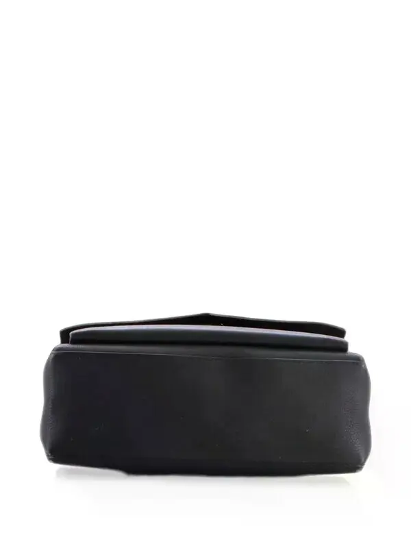 LOUIS VUITTON Mylockme Handbag Leather Satchel