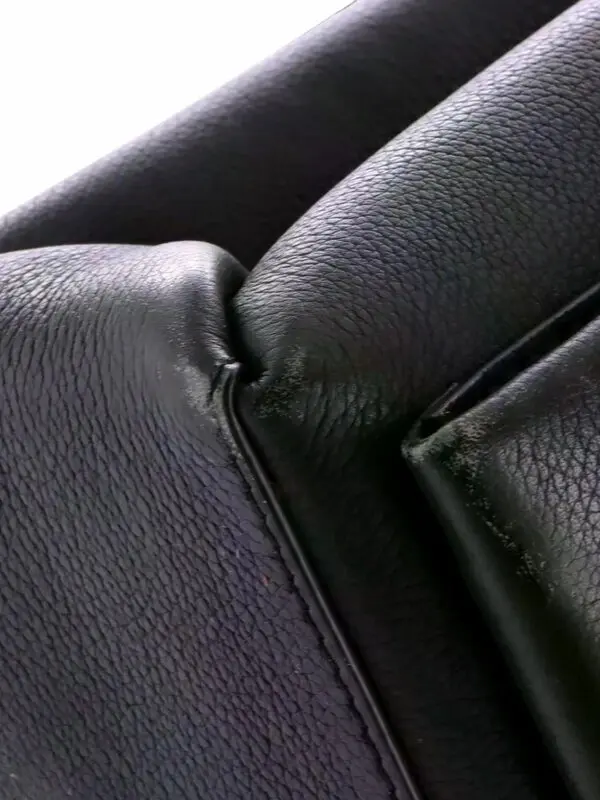 LOUIS VUITTON Mylockme Handbag Leather Satchel