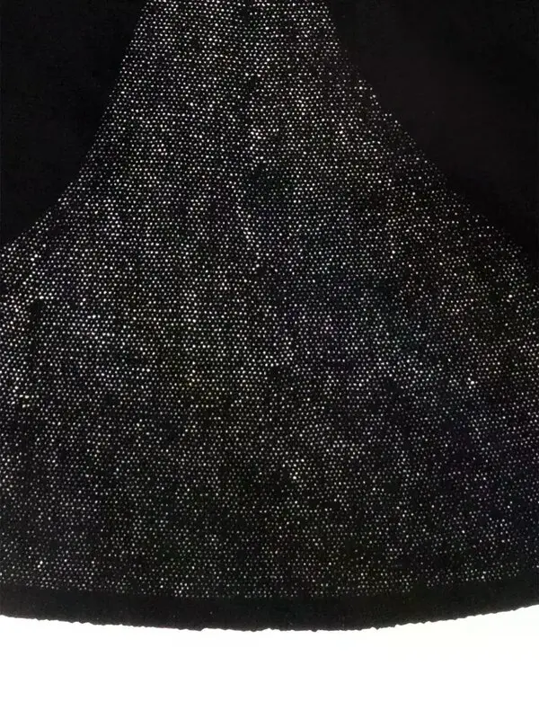 BY MALENE BIRGER Pinne Knot-detail Poncho - Black
