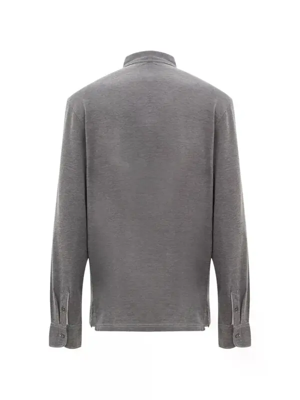 Corneliani Long-sleeve Polo Shirt