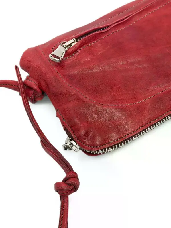 SOMMET Neck Leather Clutch Bag