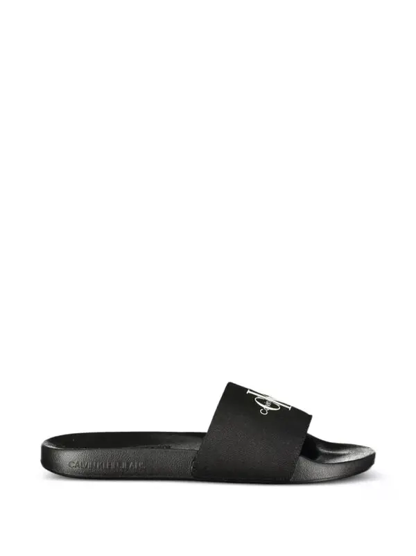Calvin Klein Logo-print Slides