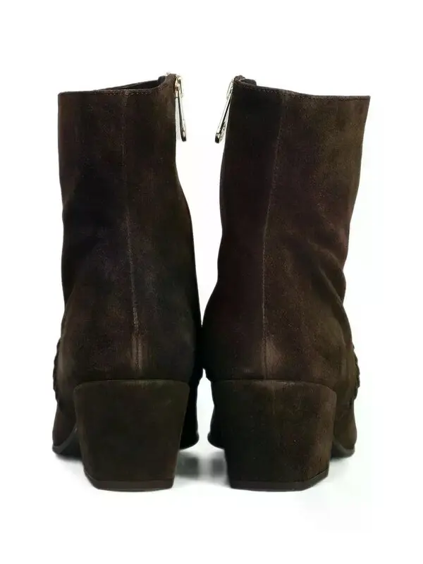 PEDRO MIRALLES Rafaela Braided-trim Ankle Boots