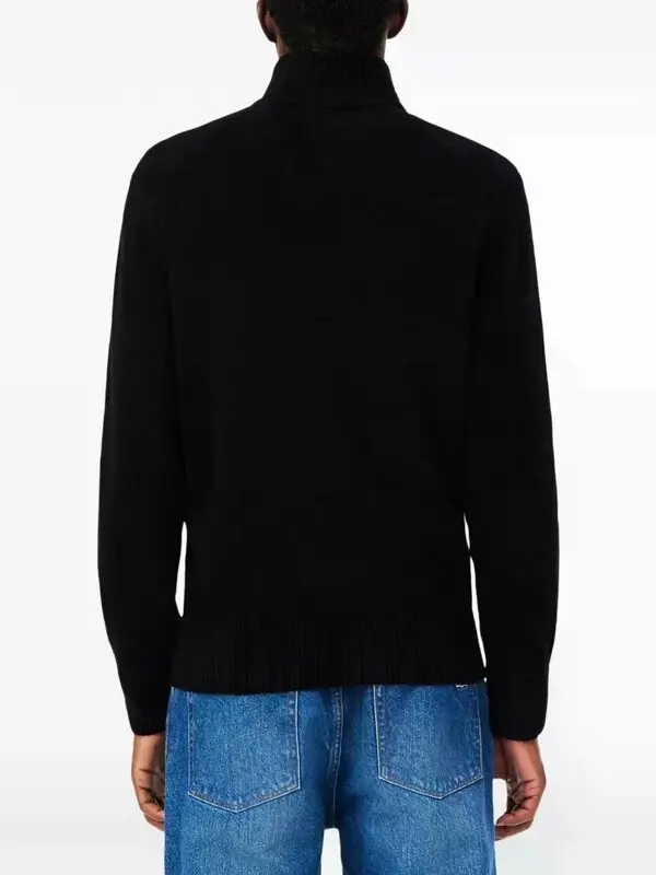 Lacoste Quarter-zip Knitted Sweater