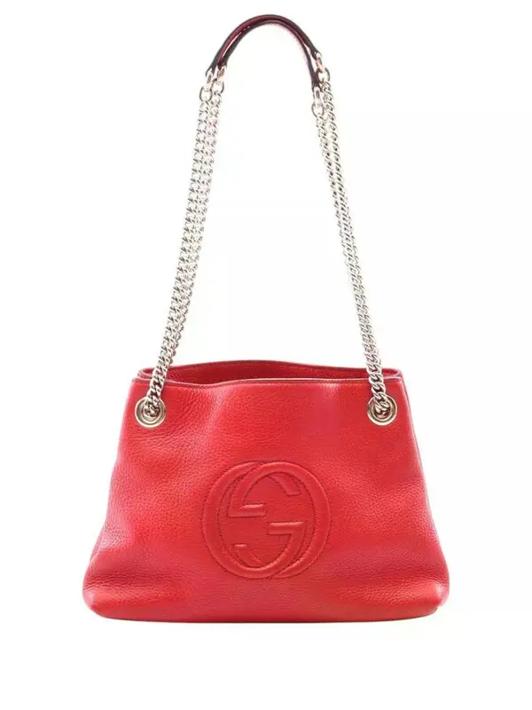Gucci 2000-2015 Small Calfskin Soho Chain Tote Bag