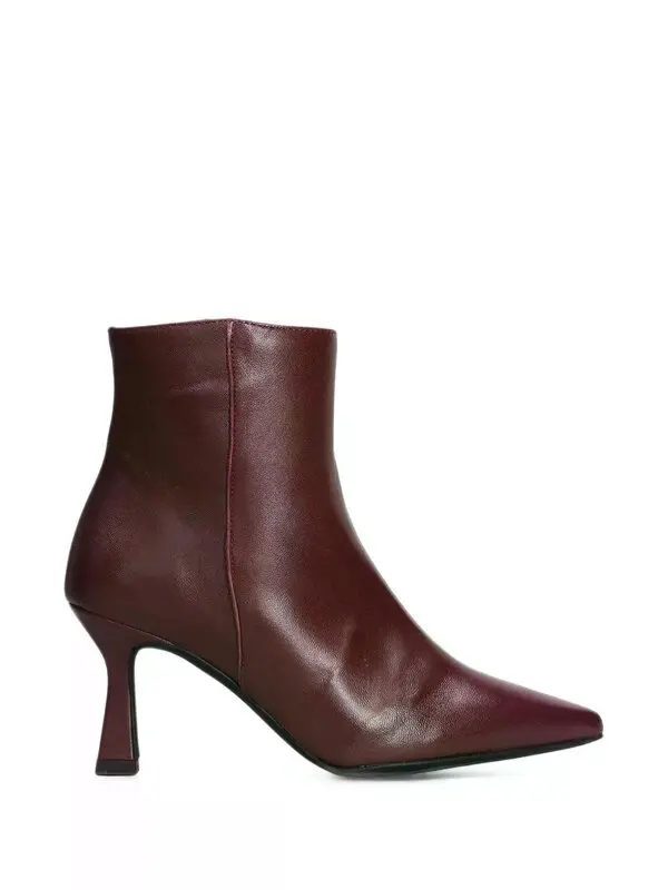 PEDRO MIRALLES Pointed-toe Leather Ankle Boots