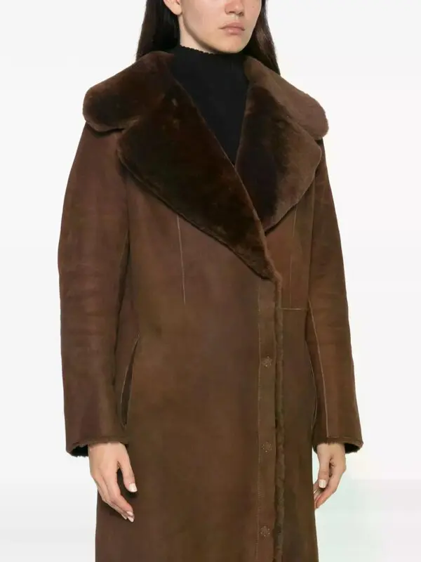SALVATORE SANTORO Shearling Coat