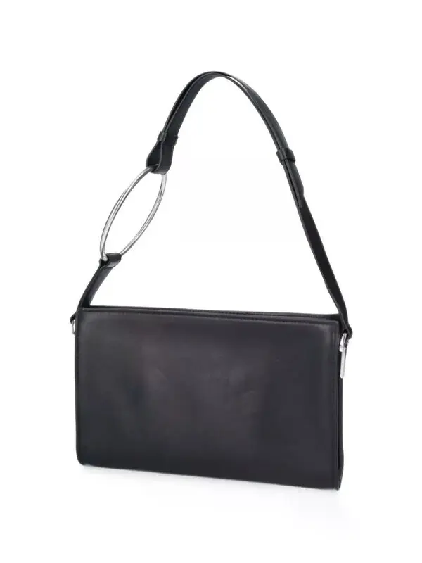 DONDUP Ring-detail Leather Shoulder Bag